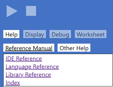 Elan IDE Reference